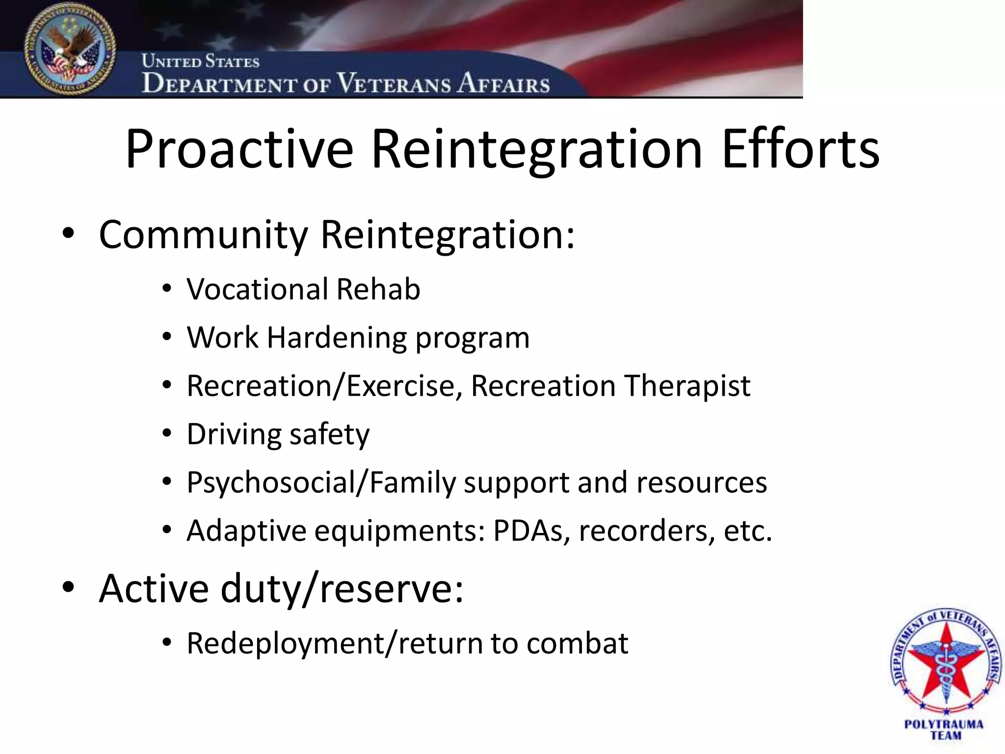Traumatic Brain Injury:From combat to reintegration | PDF | Death ...