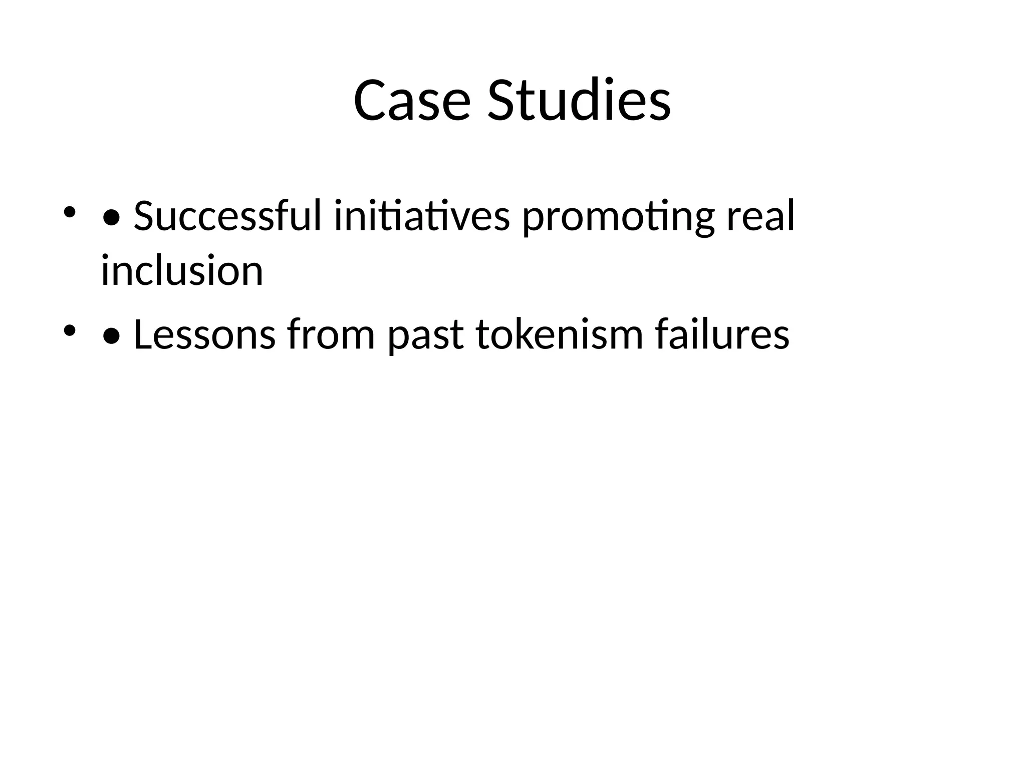 Women_Tokenism: Symbolic Inclusion or Real Change?_Presentation.pptx