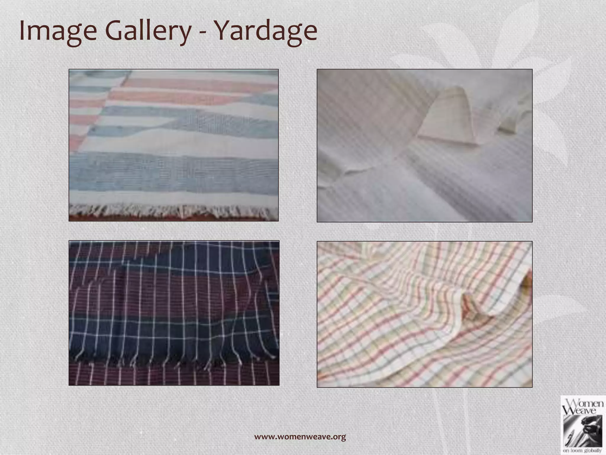 Women Weave - The best handloom store | PPTX