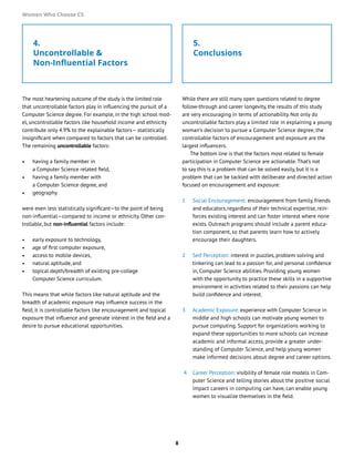 Women who choose Computer Science - what really matters | PDF ...