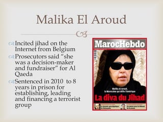 Women who fund islamic terrorism | PDF