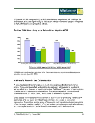 Single Source WOM Measurement | PDF