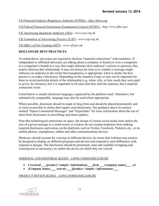 WOMMA Ethics Committee White Paper (2014) | PDF