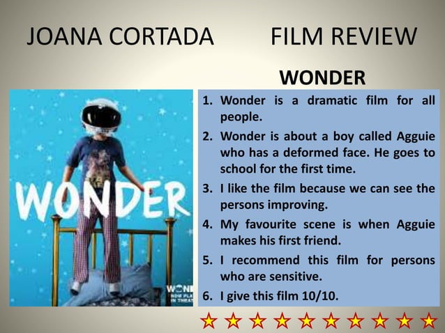Wonder | PPTX