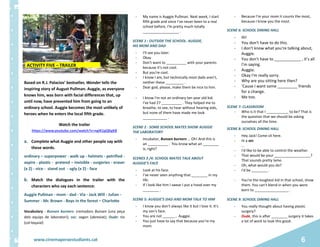 Wonder Activity Pack | PPT