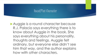 Wonder Rj Palacio Characters