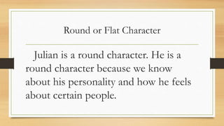 Wonder character project | PPTX