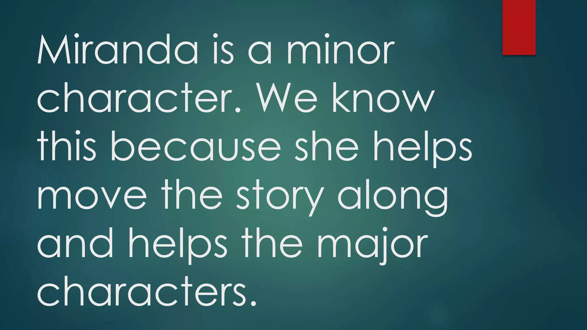 Wonder character project | PPTX