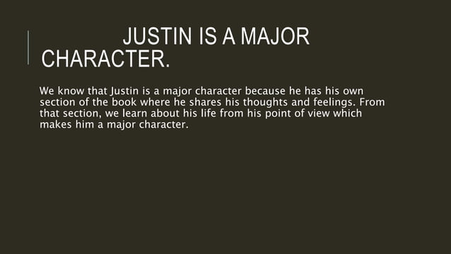 Wonder character project | PPTX