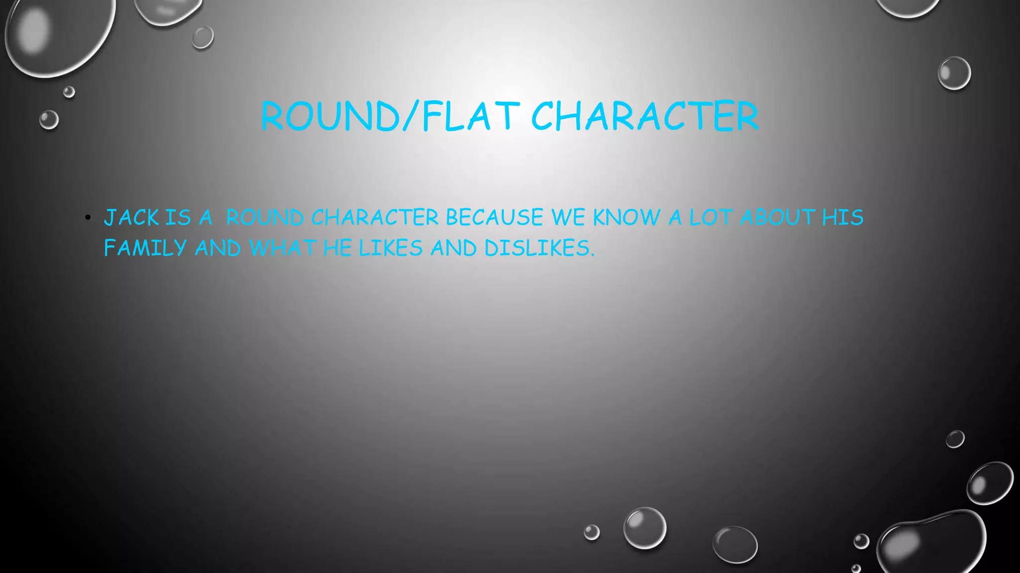 Wonder character project | PPTX