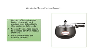 Wonderchef cookers | PPTX
