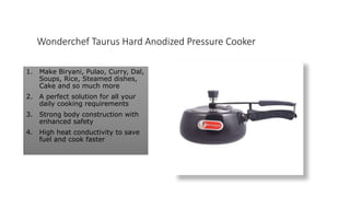 Wonderchef cookers | PPTX