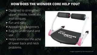Wonder Core Exercise System Review | PPT