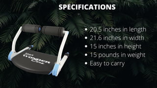 Wonder Core Exercise System Review | PPT