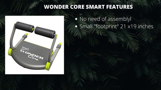 Wonder Core Exercise System Review | PPT