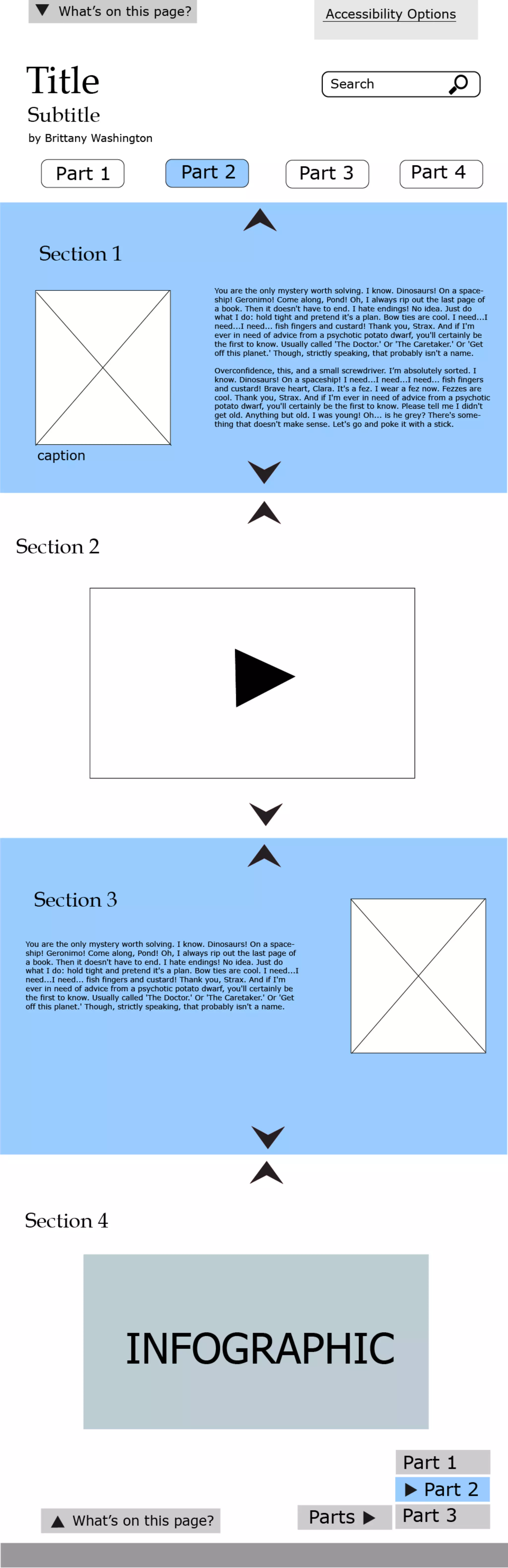 Enabling Success Wireframes | PDF