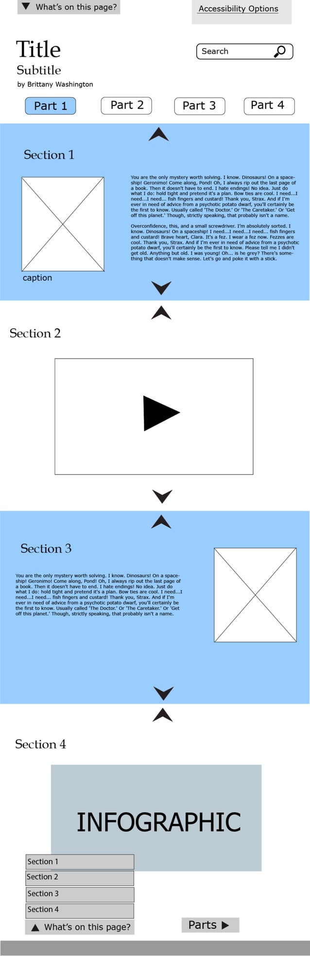 Enabling Success Wireframes | PDF