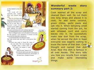 Wonderful waste ppt NCERT Book Topic to learn | PPT