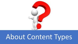 Wonderful World of Content Types | PPTX | Desktop Publishing | Computer ...