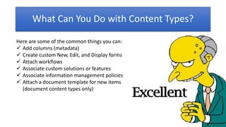 Wonderful World of Content Types | PPTX | Desktop Publishing | Computer ...