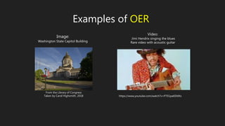 Wondering About OER (Open Educational Resources) | PPT