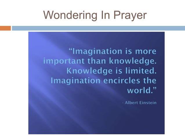PD 2016: Wondering in Prayer | PPT | Free Download
