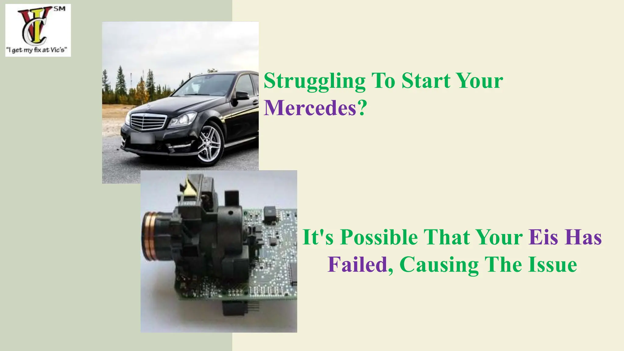 Wondering if Your Mercedes EIS is at Fault Here’s How to Tell | PPT