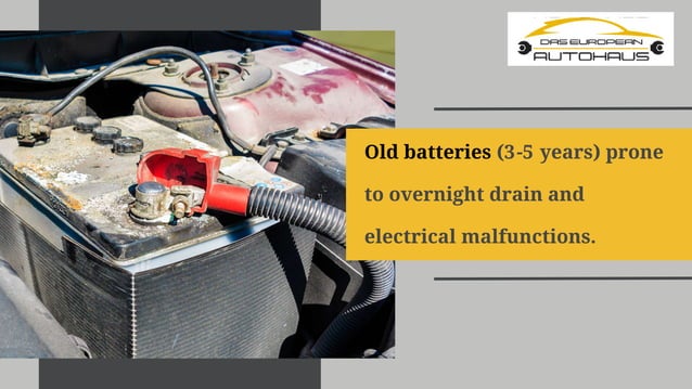 Wondering What Causes Your Car Battery To Drain Overnight Reasons ...