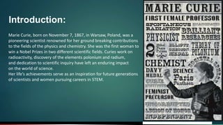 Wonder Lady the great marie curie ,.pptx