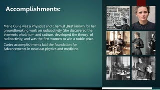 Wonder Lady the great marie curie ,.pptx