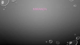 Wonder Miranda | PPTX