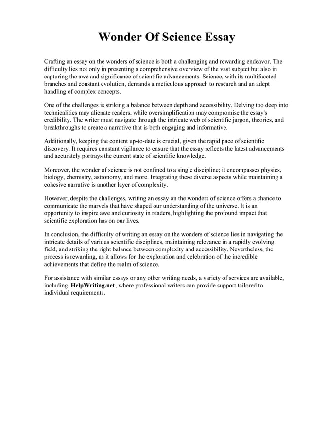 Wonder Of Science Essay.pdf