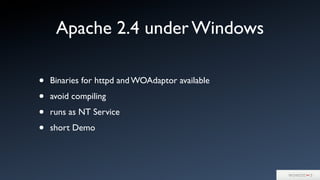 Deploying WO on Windows | PPT