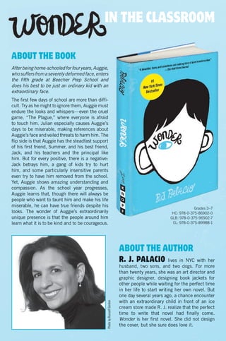 Wonder - about the book and about the author | PDF