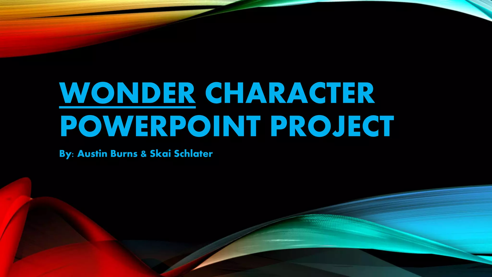 Wonder power point | PPTX