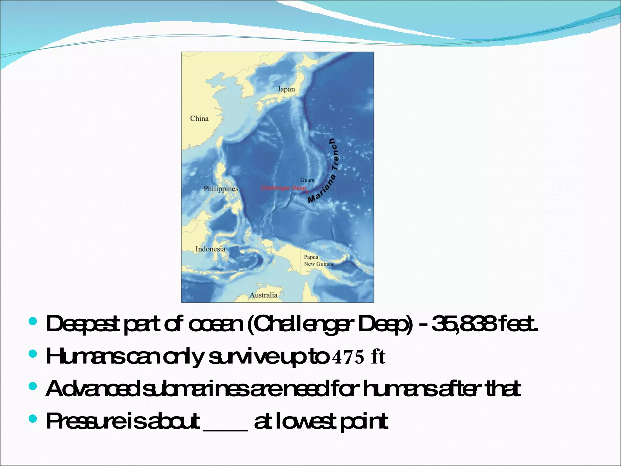 Wonders Of The Deep Ocean | PPT