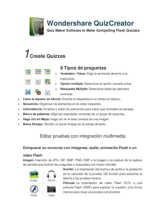 Wondershare quiz creator - polesilent