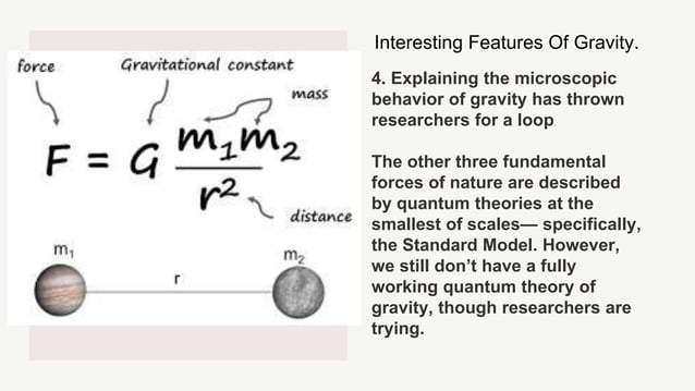Wonders Of Gravity. pptx | PPTX | Physics | Science