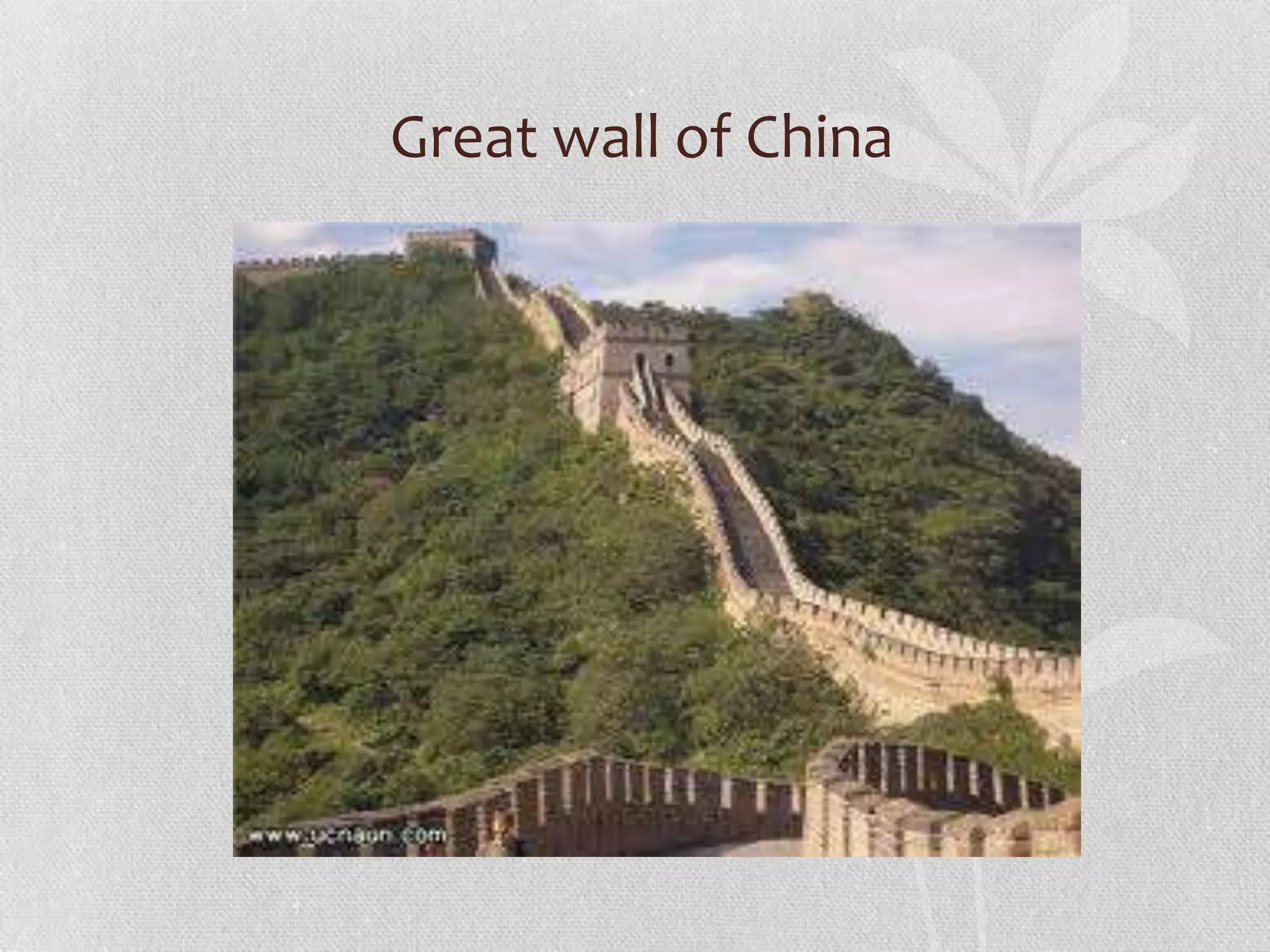 Wonders of the modern world | PPT