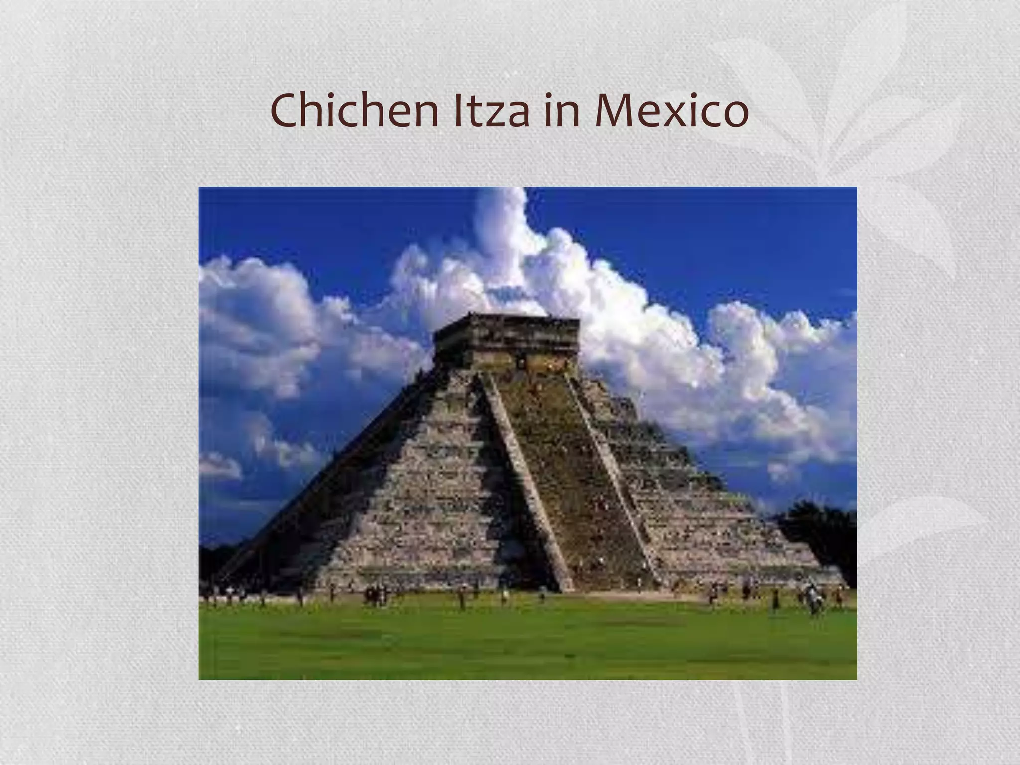 Wonders of the modern world | PPTX