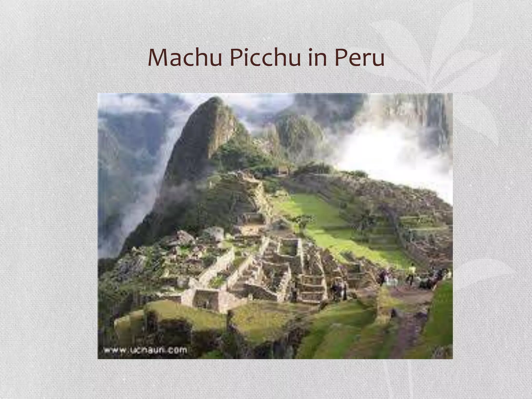 Wonders of the modern world | PPT