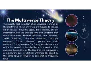 The Wonders of the universe made by two students | PPT