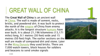 Wonders of the world | PPT