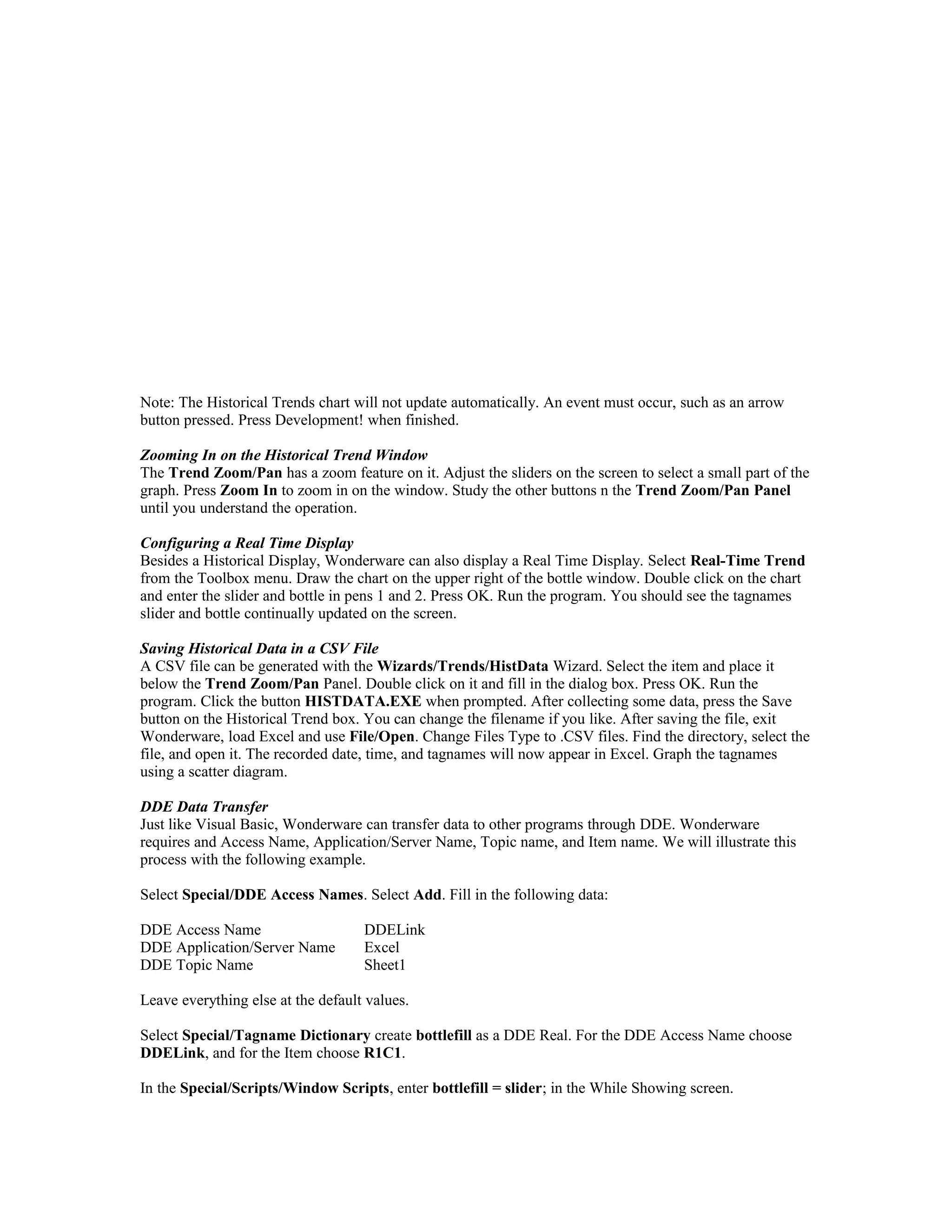 Wonderware tutorial | DOC