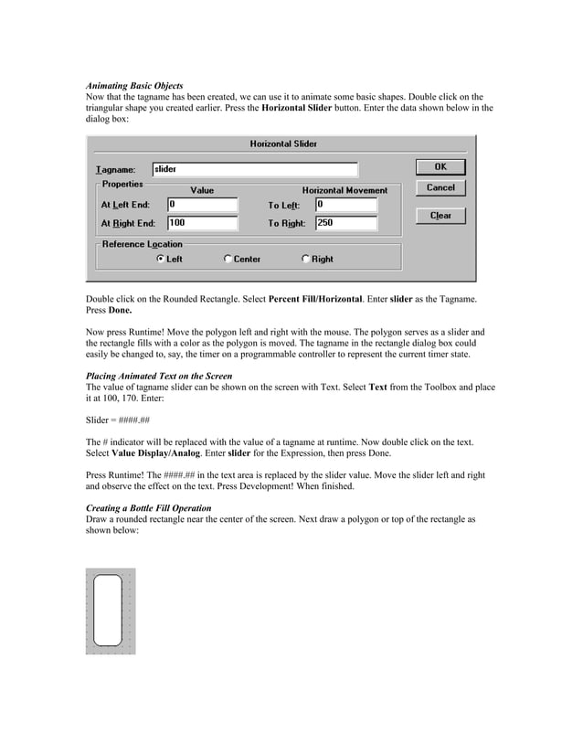 Wonderware tutorial | DOC | Operating Systems | Computer Software and Applications