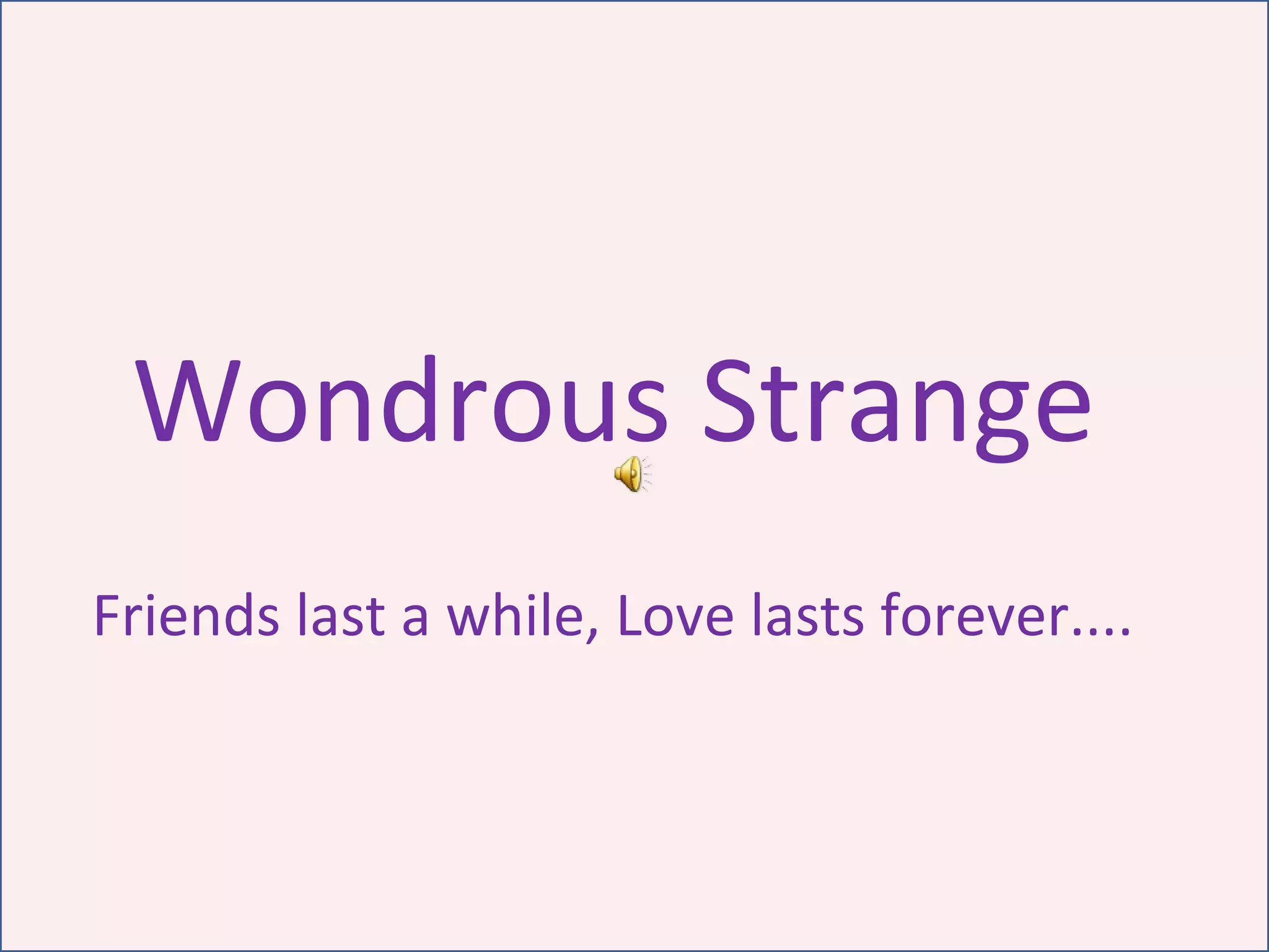 Wondrous Strange Movie For Theme[1] | PPT