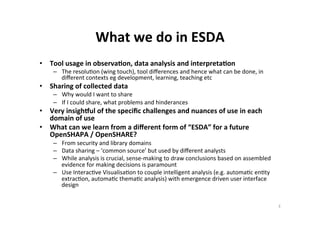 Supporting Emergence: Interaction Design for Visual Analytics Approach ...