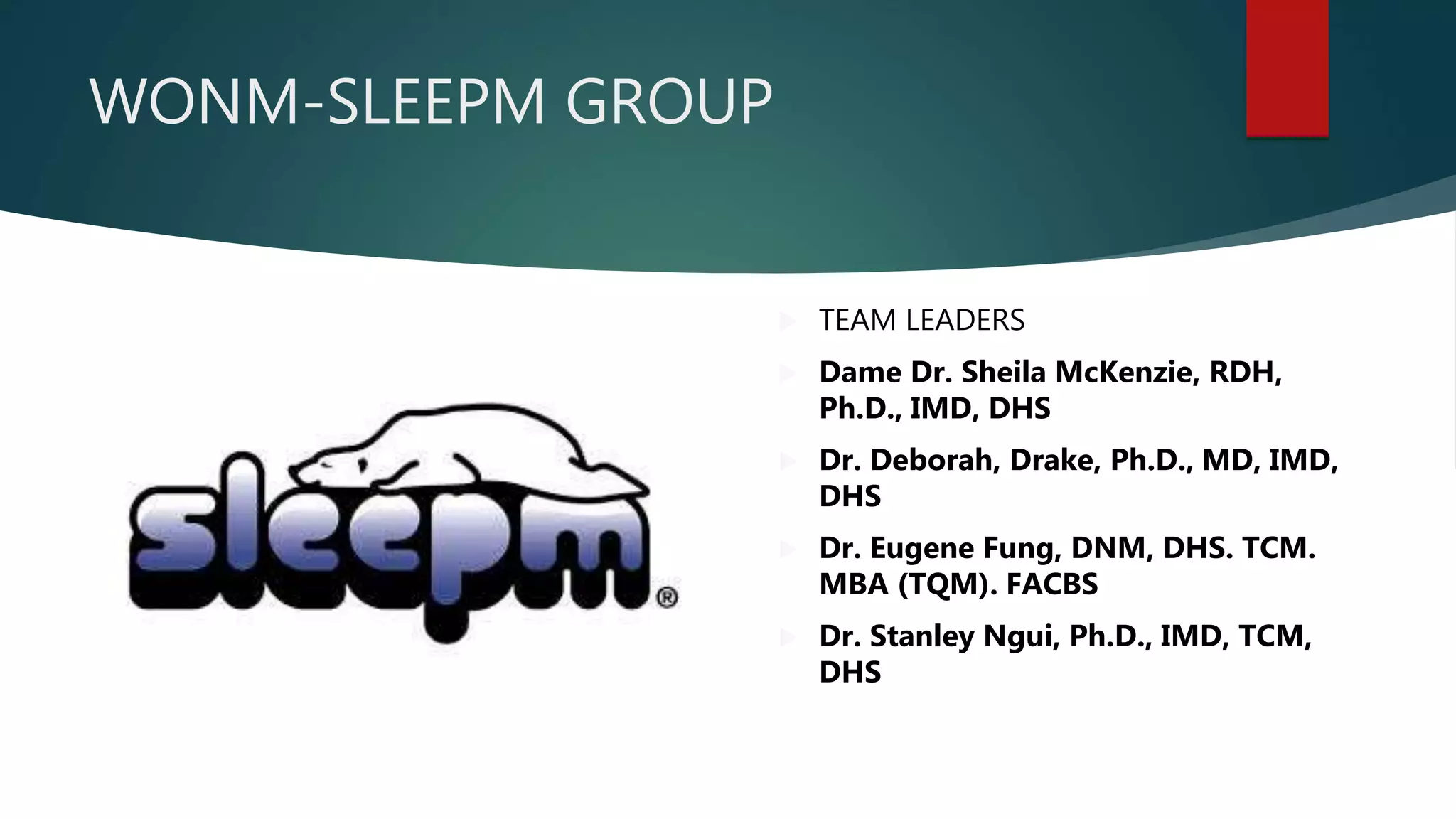 WONM-Sleep Medicine Seminars | PPT