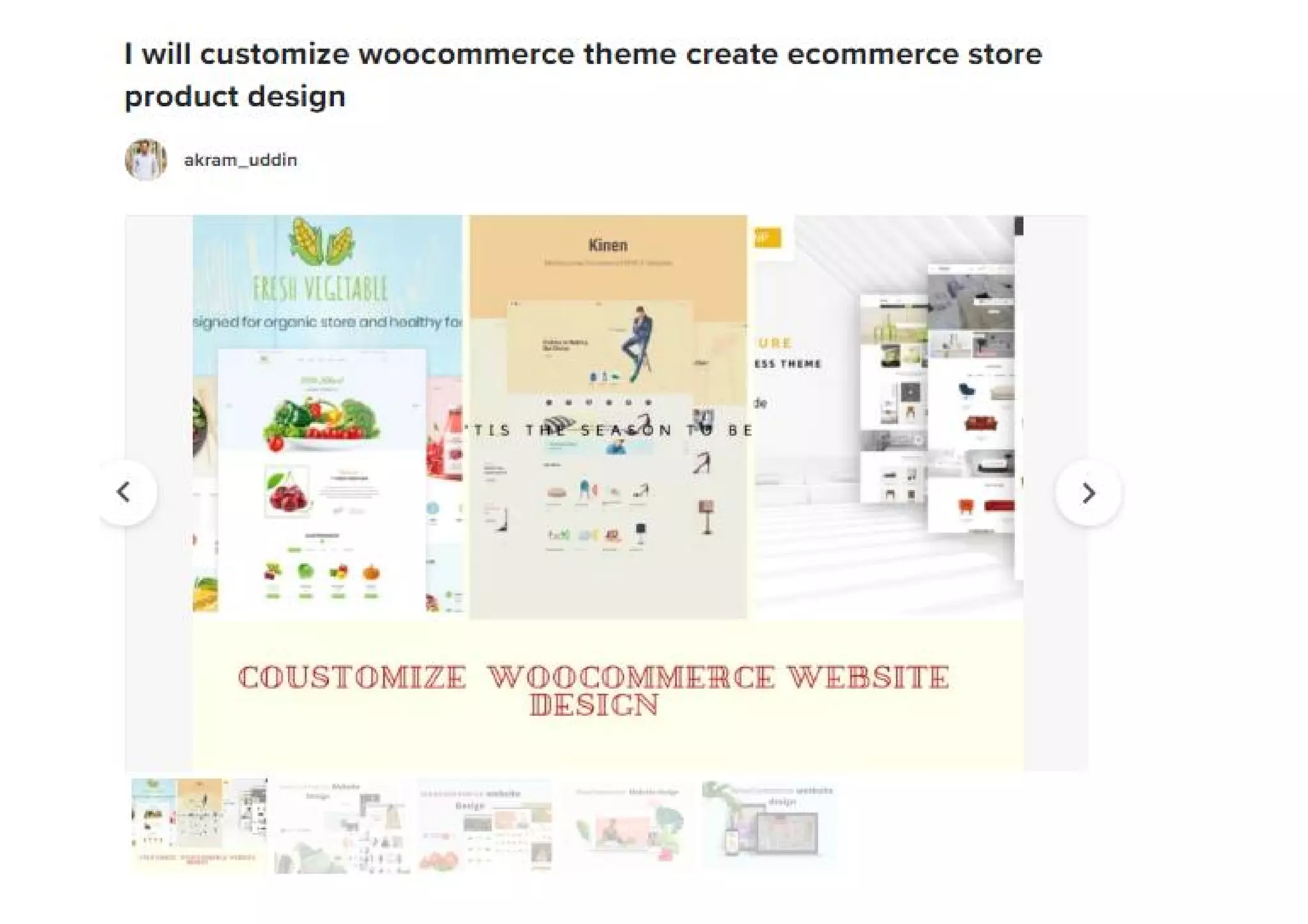Woocommerce website Design | PPT