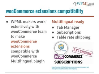 wooCommerce Multilingual | PPT
